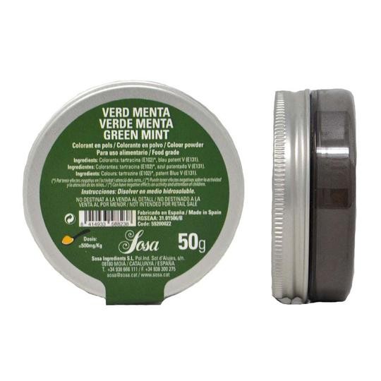 Food Colour Green, Powder - SOSA 70g | Albion Fine Foods Ltd.