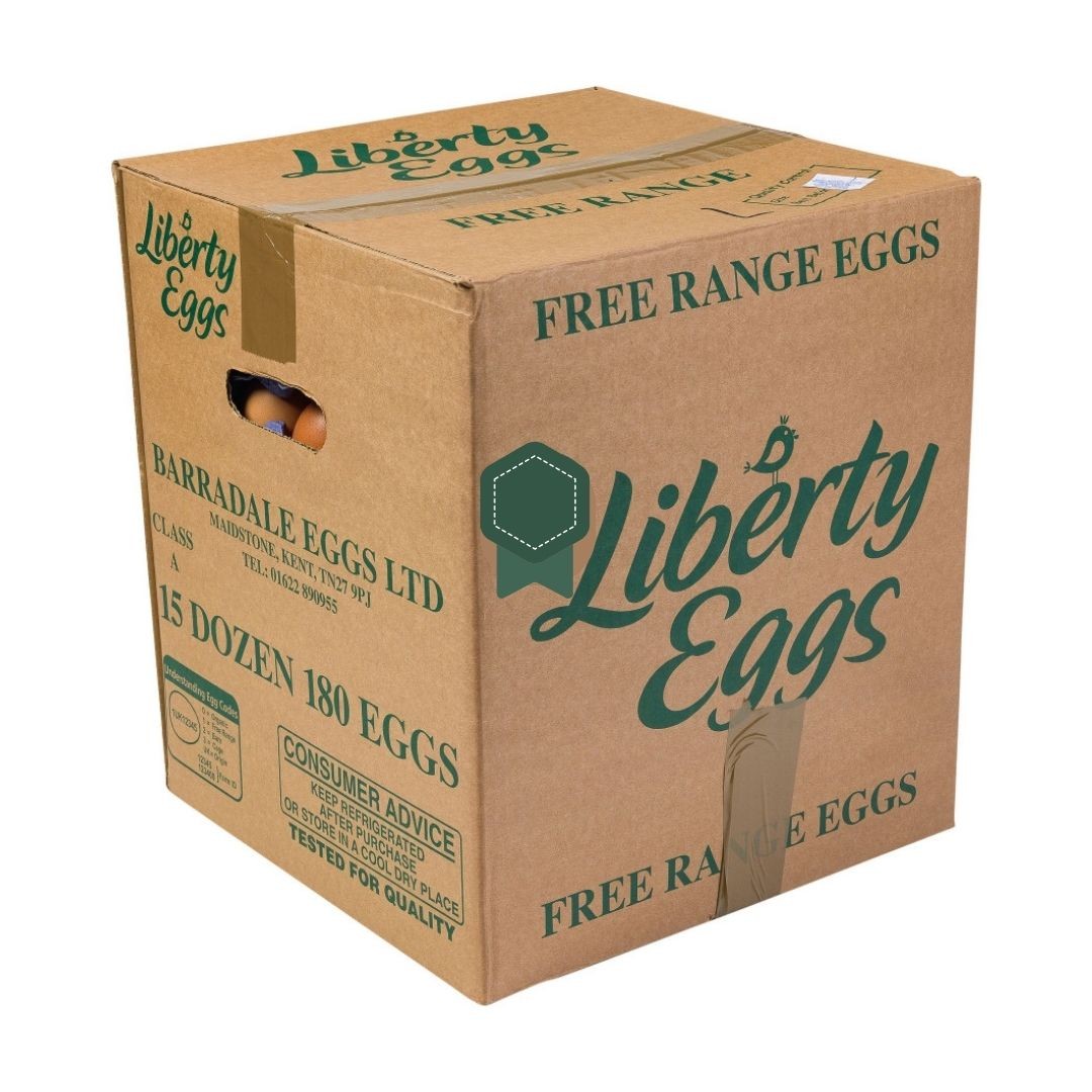 Eggs Box Large Free Range 15 dozen | Albion Fine Foods Ltd.