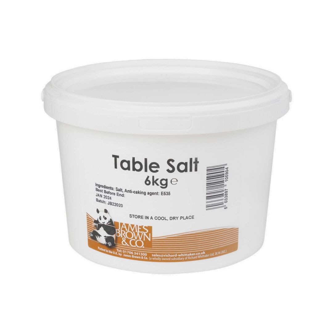 Salt, Table 6kg | Albion Fine Foods Ltd.