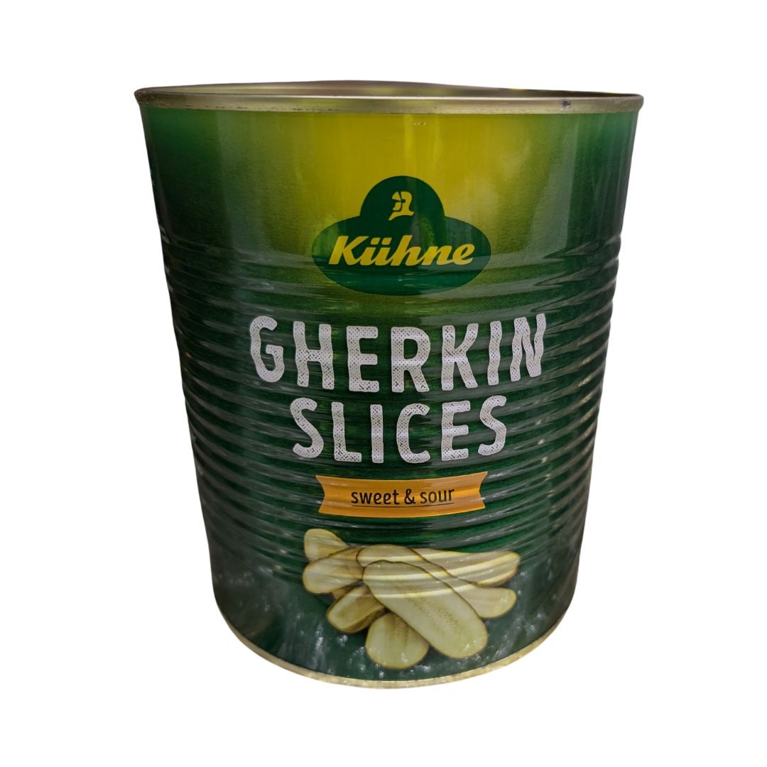 Gherkins Long Sliced Pickled 2.4kg | Albion Fine Foods Ltd.