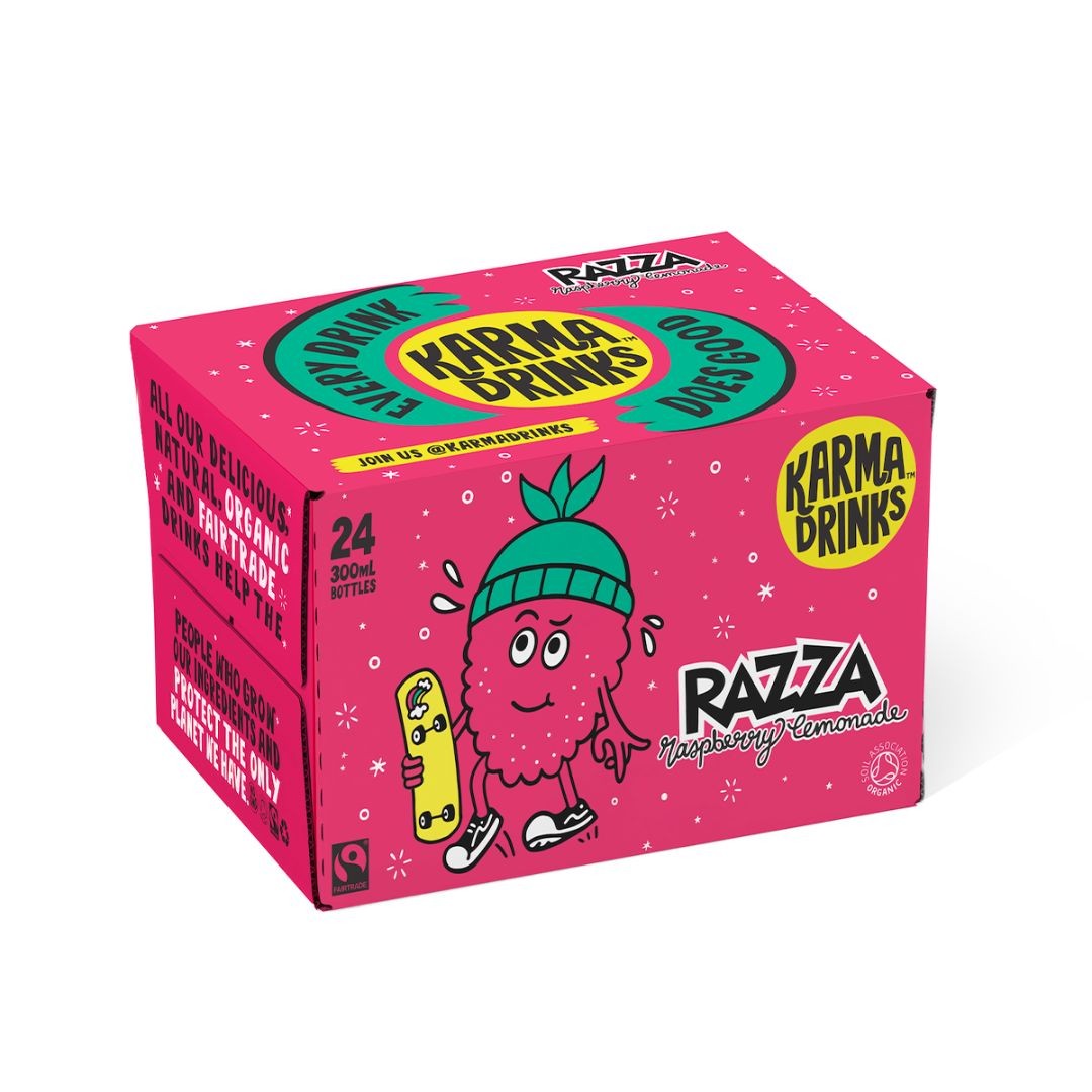 Lemonade, Razza the Raspberry Pink - Karma 300ml x 24 | Albion Fine ...