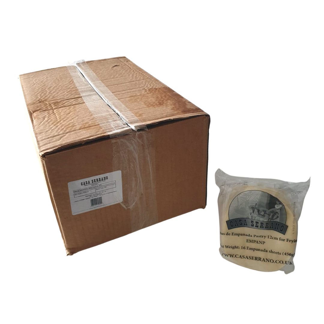 Empanada, Raw Pastry Discs 12cm, Frozen x 480 | Albion Fine Foods Ltd.