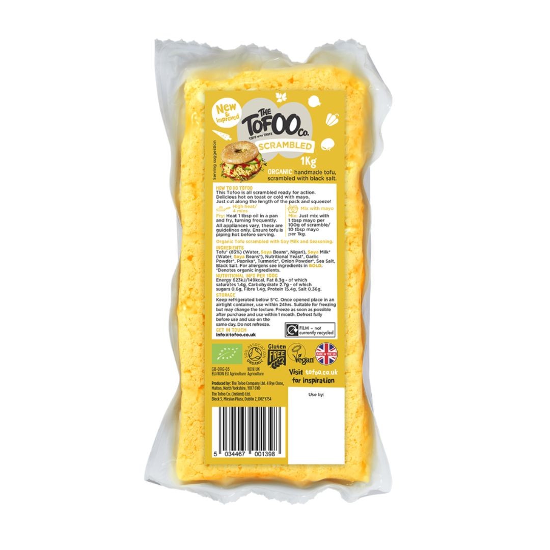 Tofoo Scramble - The Tofoo Co. 1kg | Albion Fine Foods Ltd.