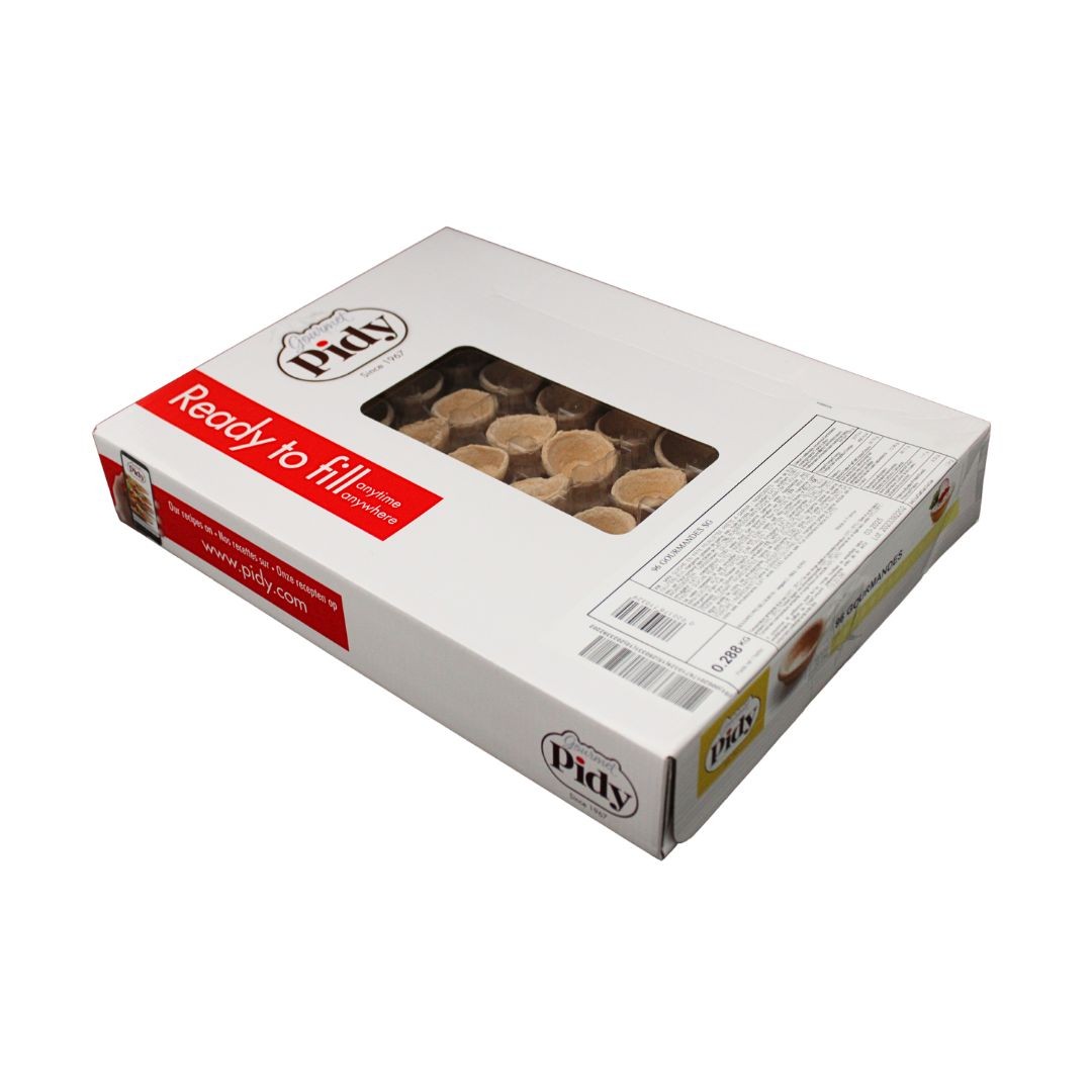 Pastry Cases, Neutral Puff - Pidy 3.9cm x 96 | Albion Fine Foods Ltd.