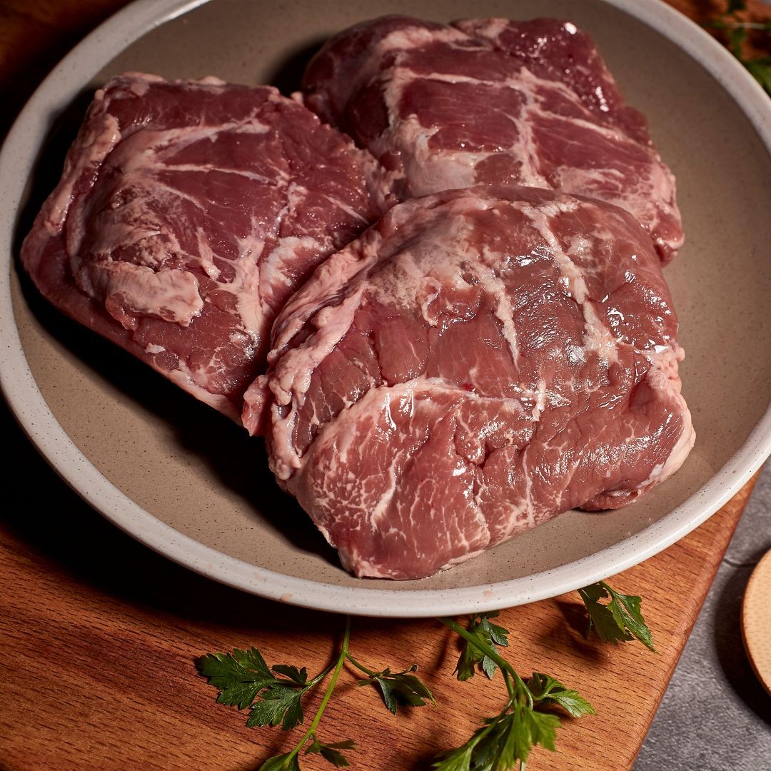 GUIDE PRICING - Pork Cheeks, Frozen 920g* | Albion Fine Foods Ltd.