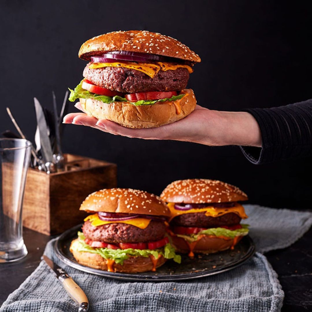 Burger, Premium, Vegan, Frozen - Redefine Meat 140g x 8 | Albion Fine ...