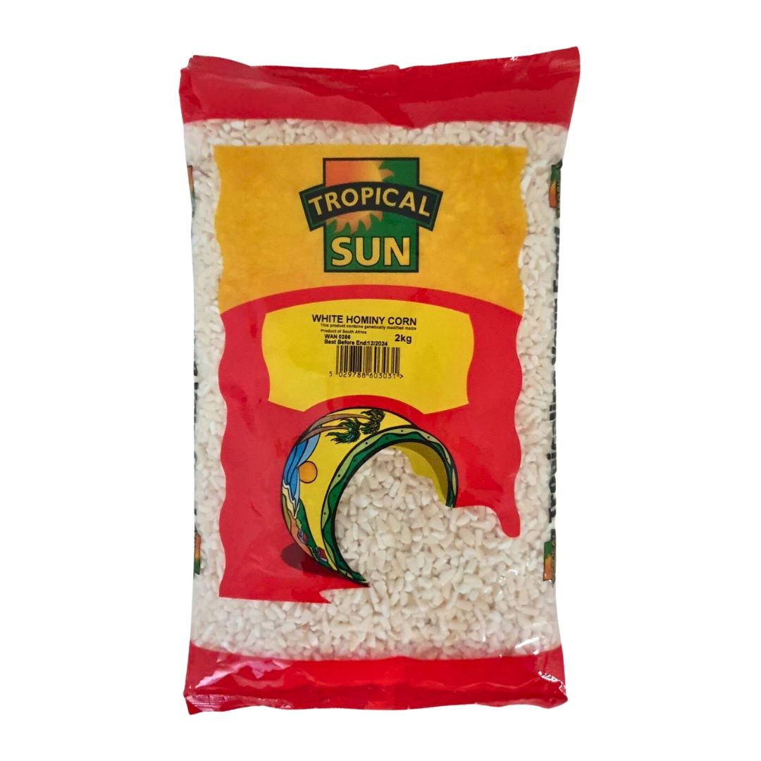 Hominy Corn Yellow - Tropical Sun 2kg | Albion Fine Foods Ltd.