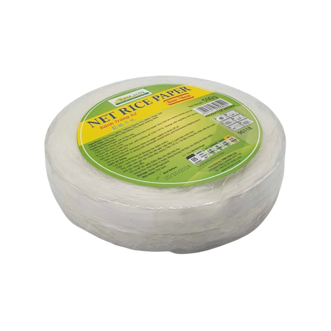 Net Rice Paper, Frozen 18cm / 500g | Albion Fine Foods Ltd.