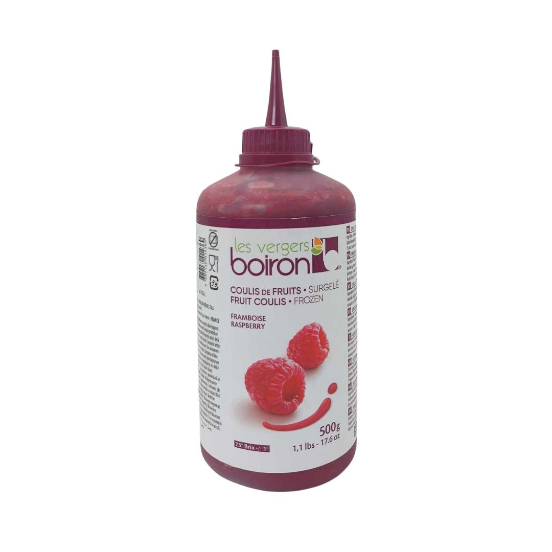 Coulis Raspberry, Frozen - Boiron 500g | Albion Fine Foods Ltd.