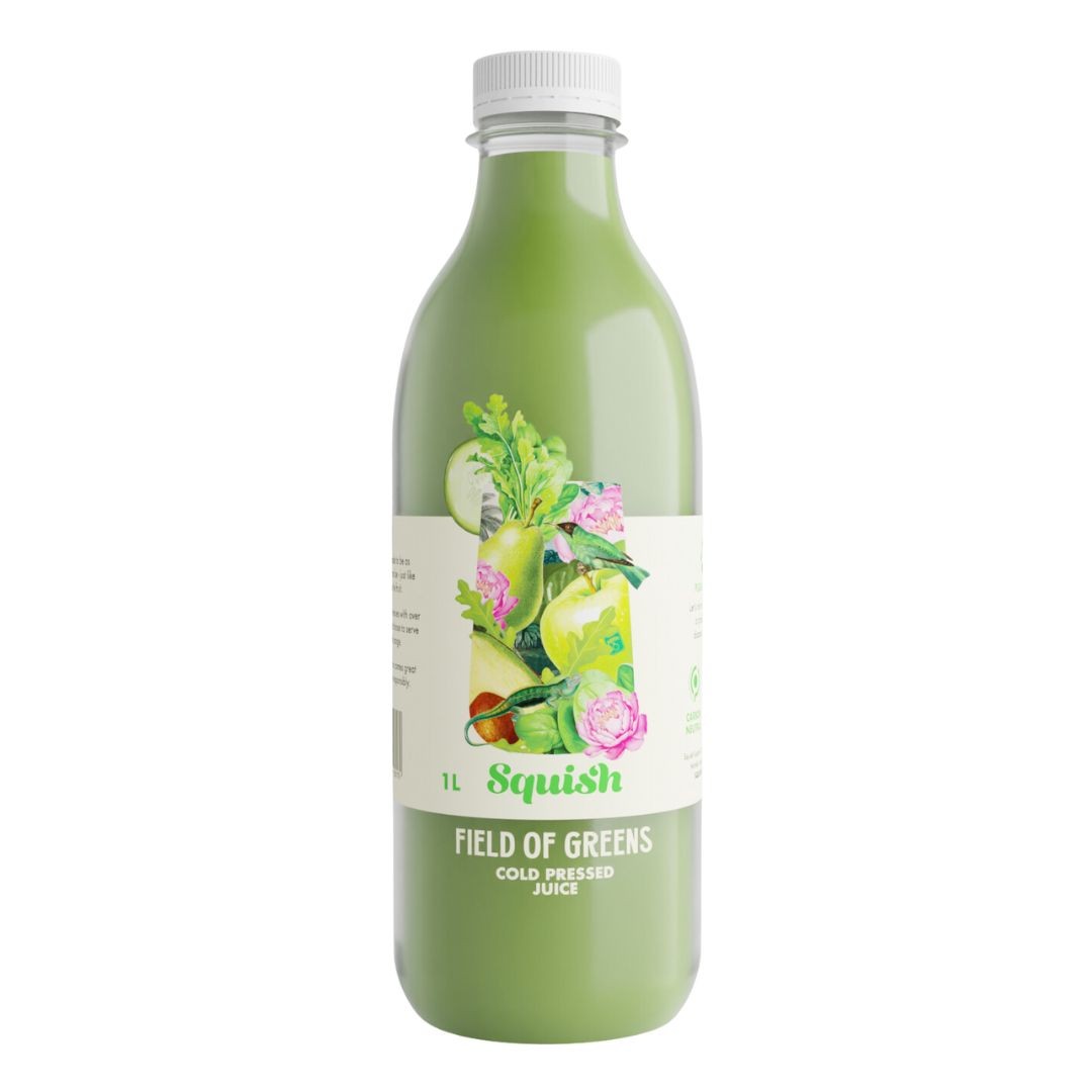 Green Juice, Cold Pressed - Squish 1ltr | Albion Fine Foods Ltd.