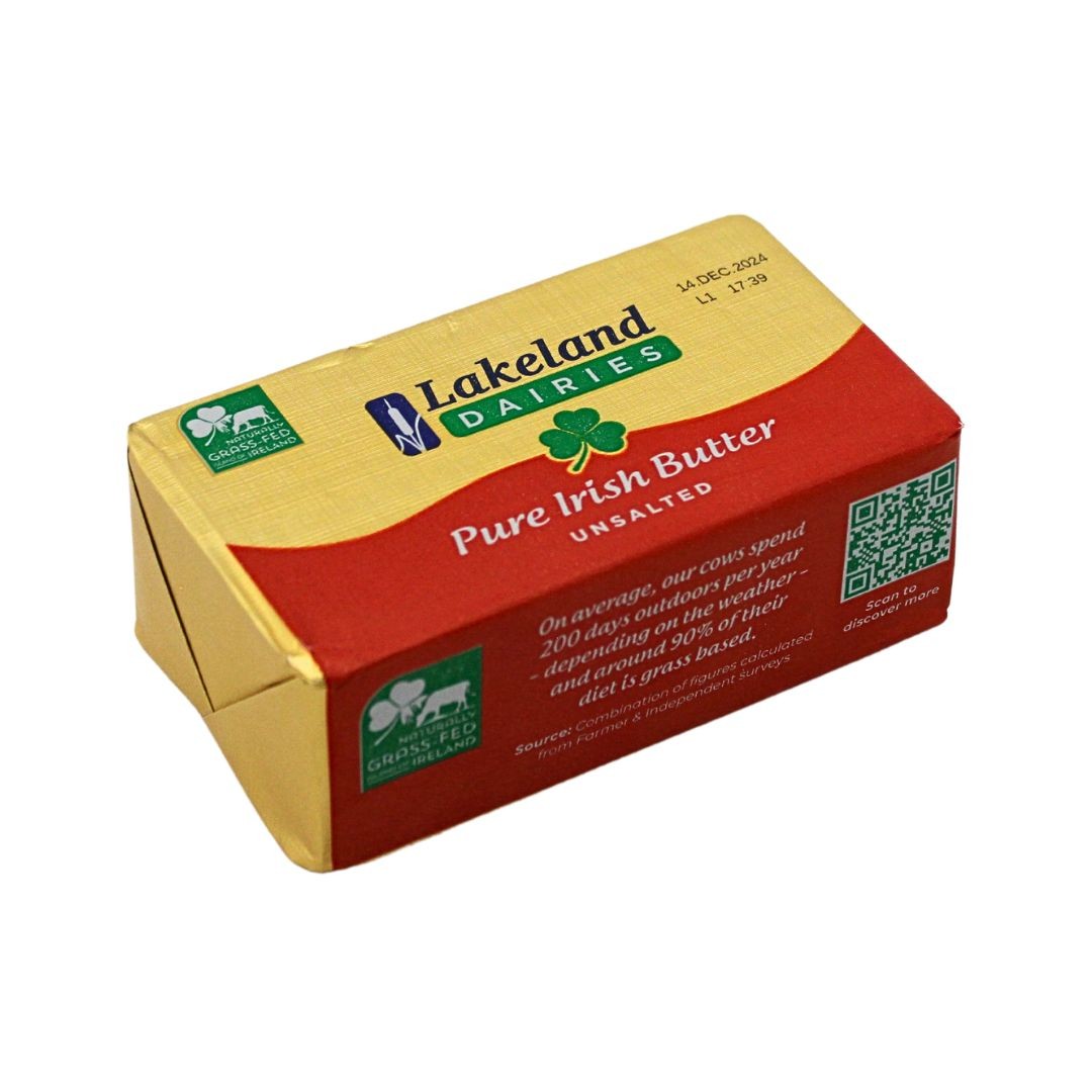Butter Unsalted, Red Pack - Lakeland 250g | Albion Fine Foods Ltd.