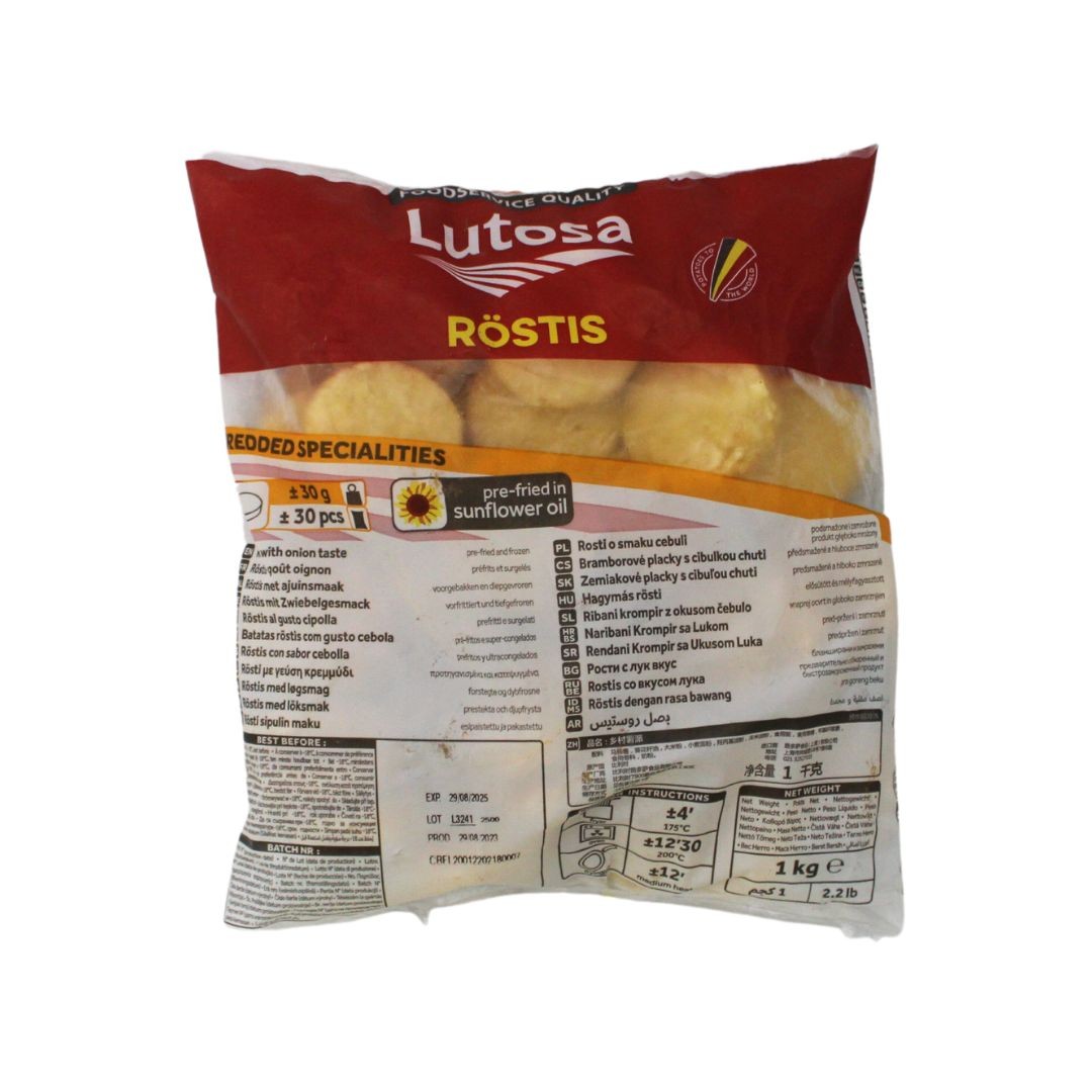 Potato Rosti, Frozen - Lutosa
