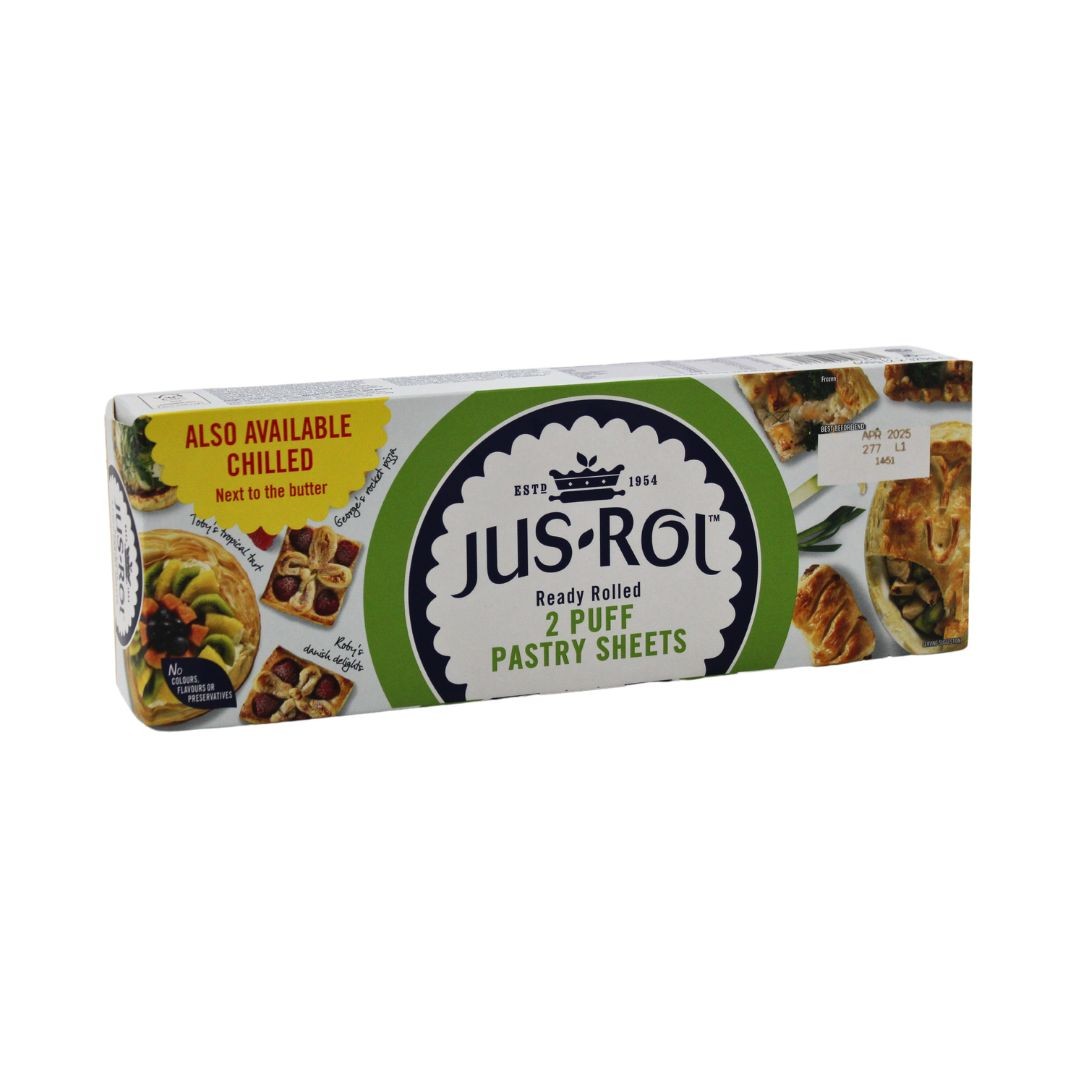 Puff Pastry Sheets, Frozen - Jus Rol
