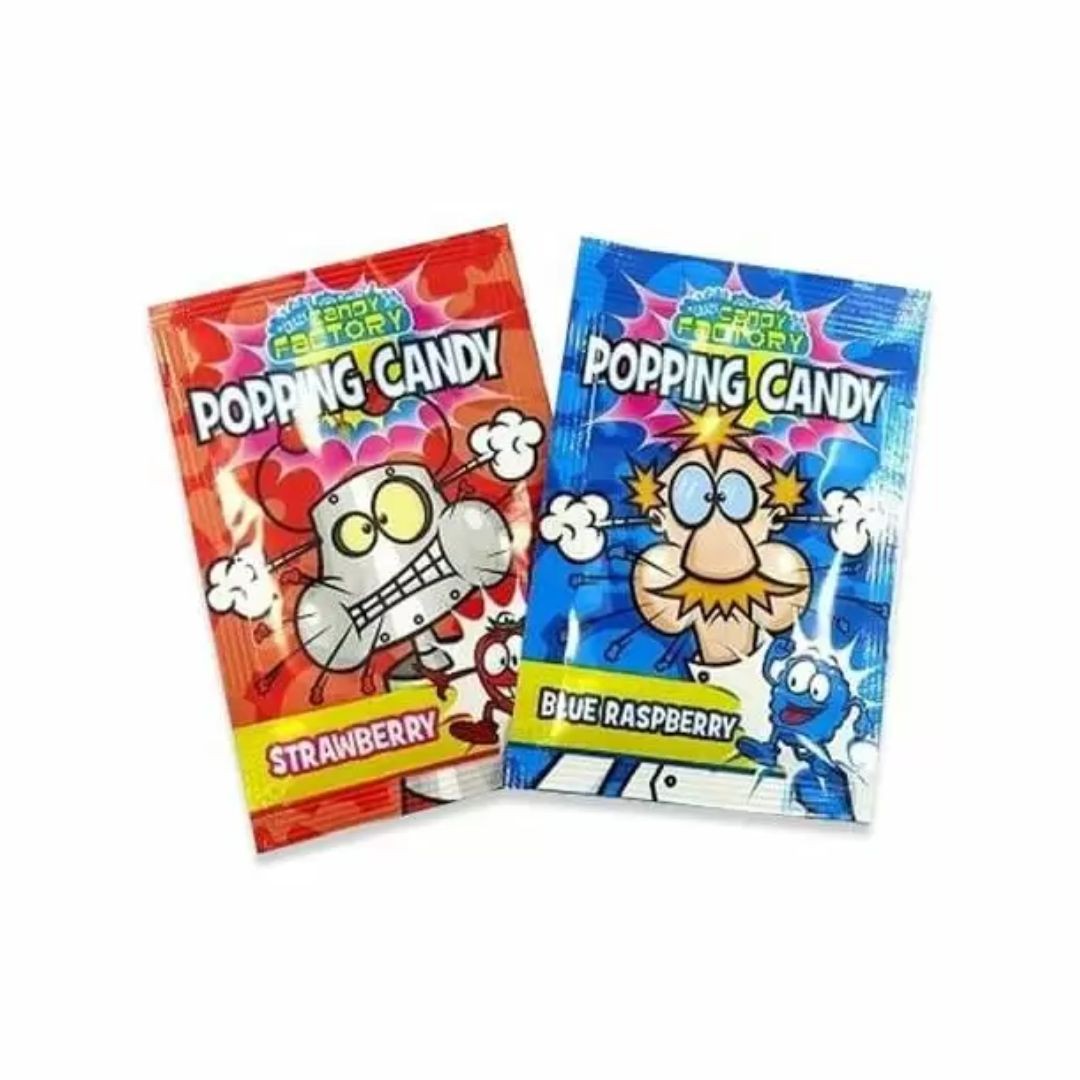 Sweets, Popping Candy Fruit flavour - Crazy Candy