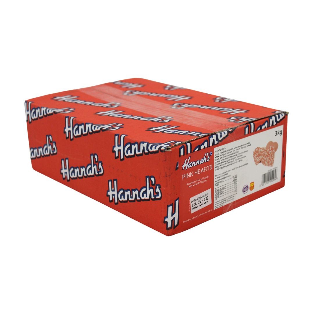 Pink Chocolate Hearts - Hannah's