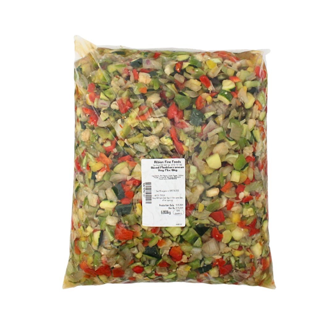 Vegetable Mix, Diced Mediterranean