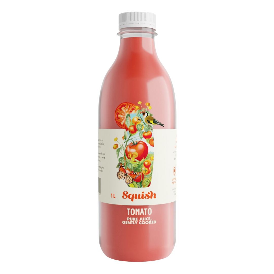 Tomato Juice, 100% Pure Cold Pressed - Squish