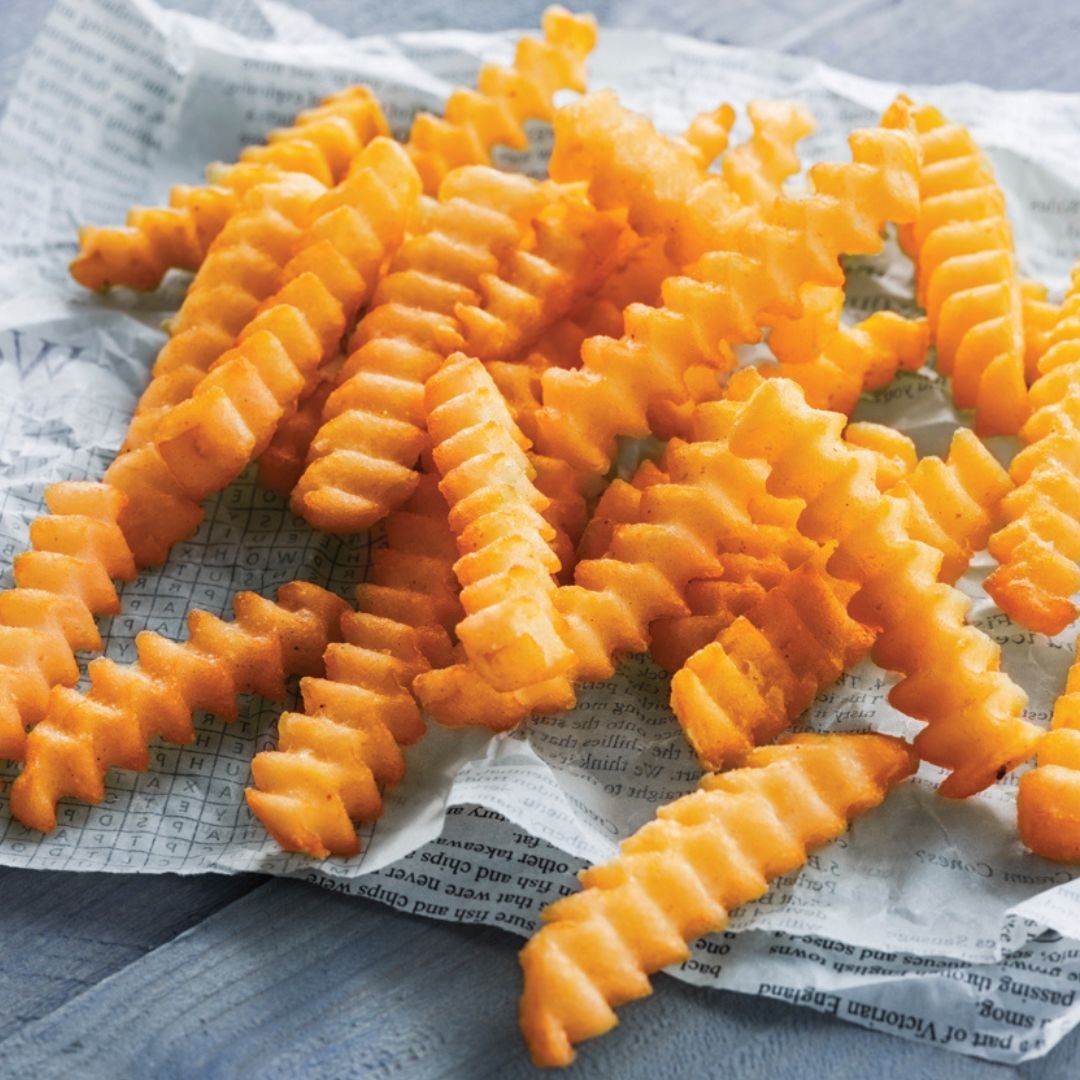 Fries Crinkle Cut (Ziggy), Frozen - Lamb Weston