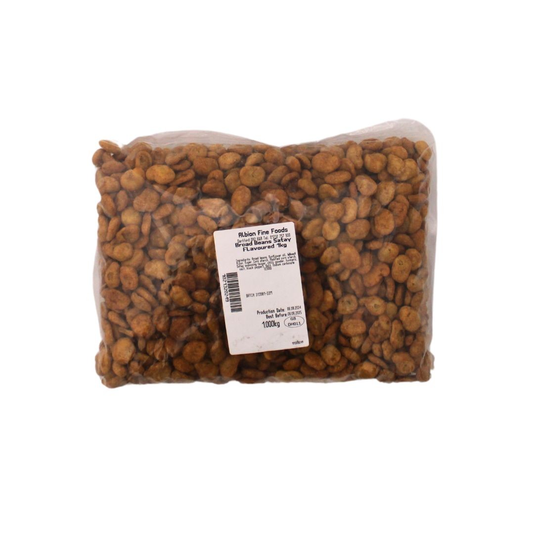 Broad Beans Satay Flavoured 1kg | Albion Fine Foods Ltd.