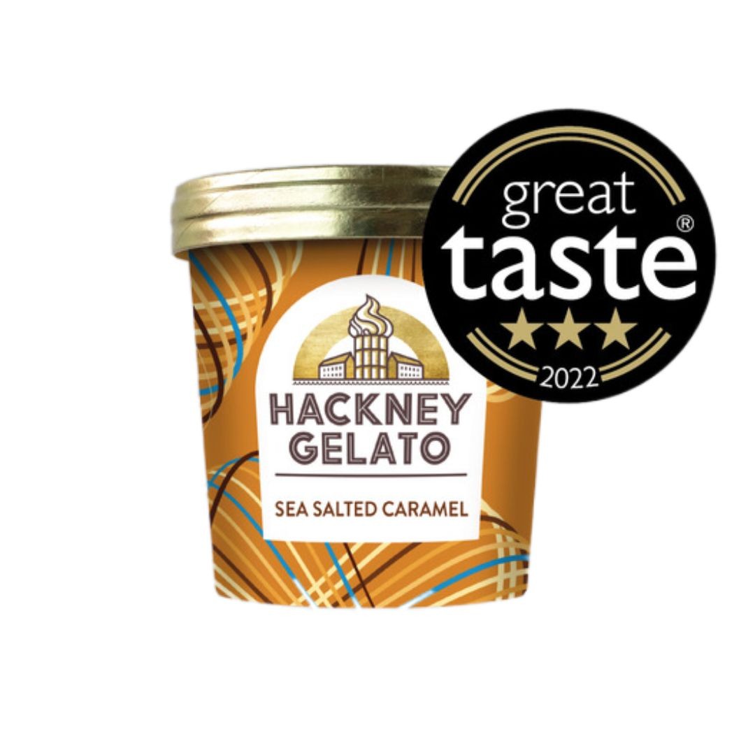 Gelato, Salted Caramel - Hackney Gelato