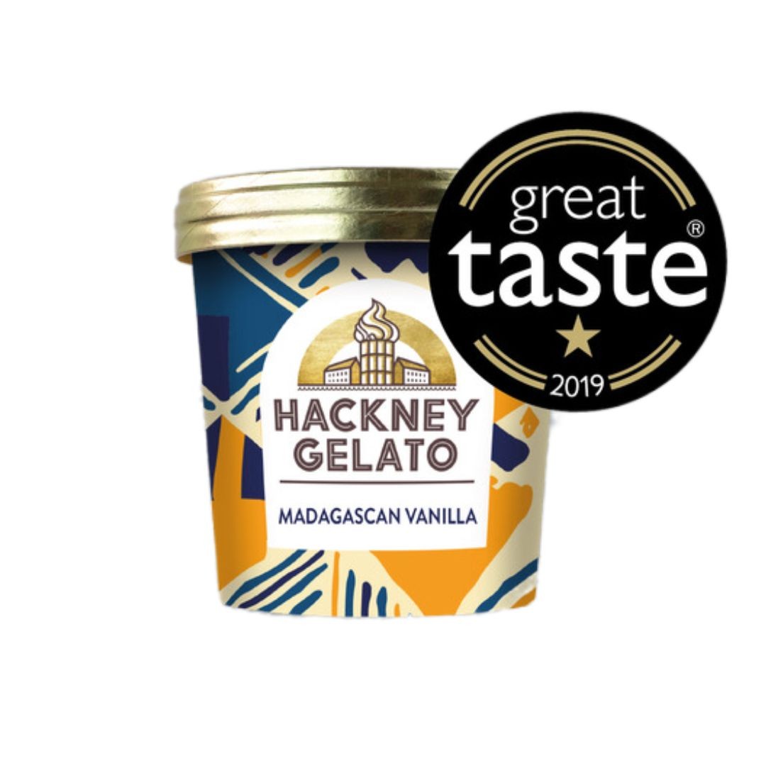 Gelato, Vanilla - Hackney Gelato