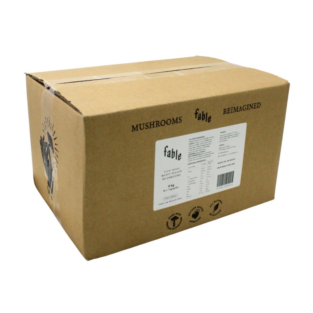 Pulled Meaty Mushrooms, Plant Based - Fable