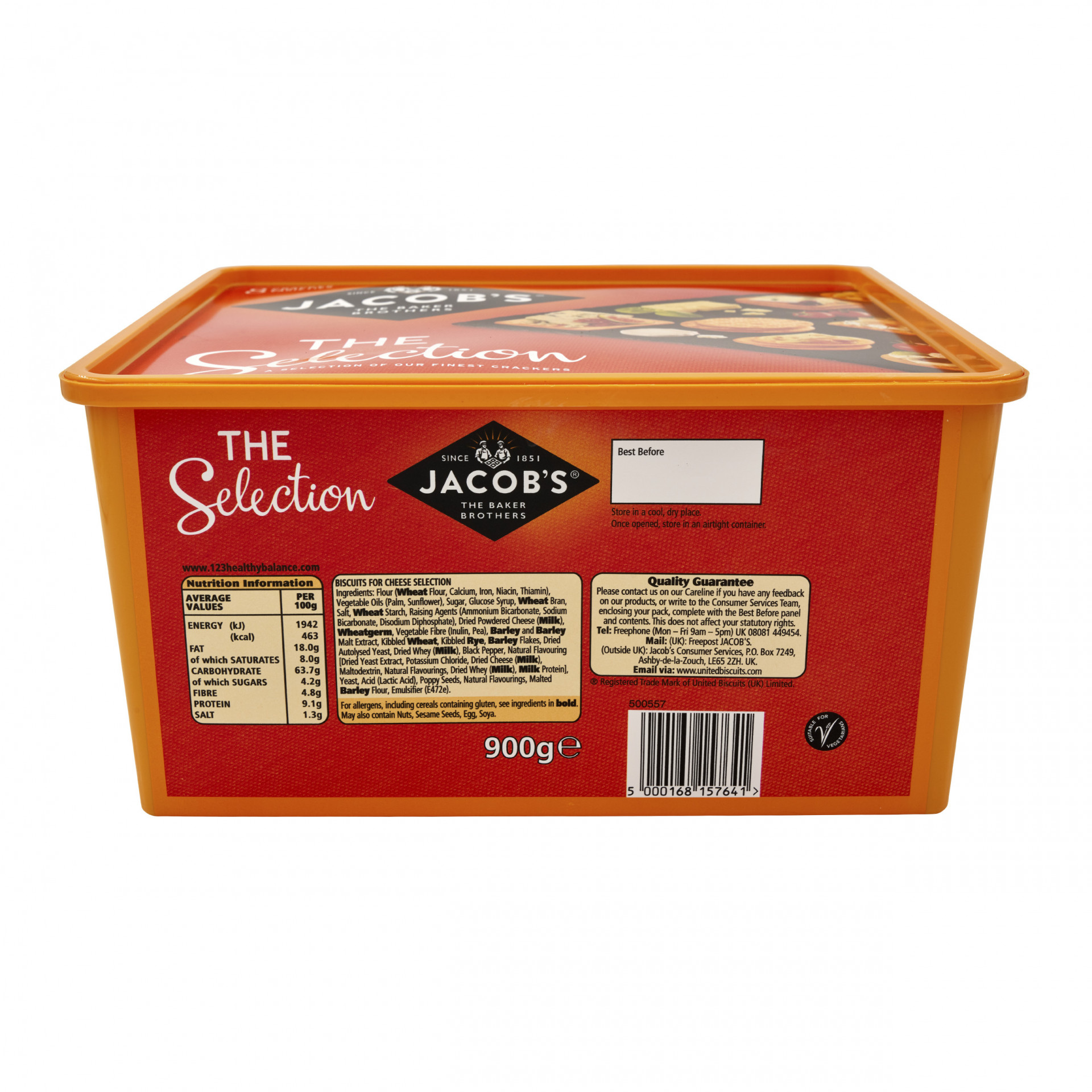Biscuits for Cheese - Jacobs 800g | Albion Fine Foods Ltd.