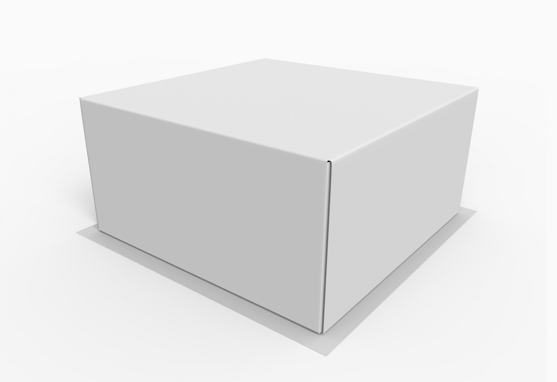 Cake Box Plain Folding 10 x 100 | Albion Fine Foods Ltd.