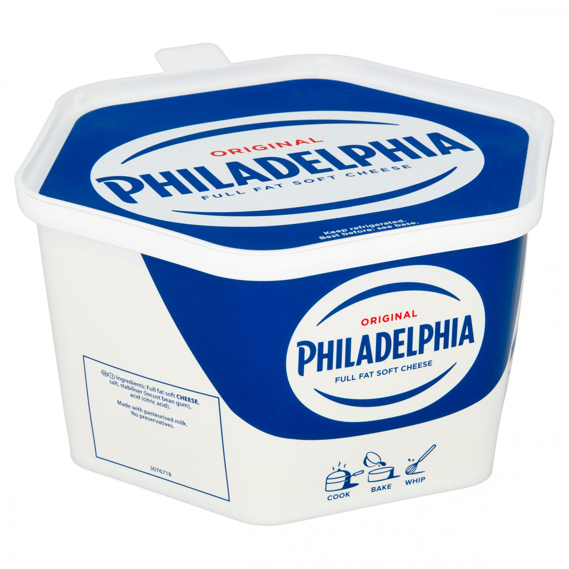 Cream Cheese, Philadelphia Original 1.65kg | Albion Fine Foods Ltd.