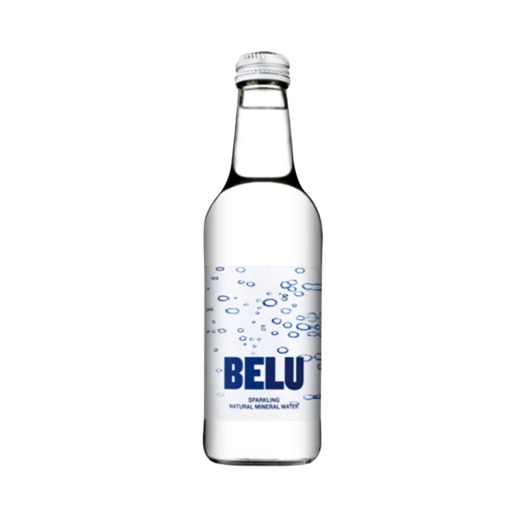 Sparkling Water, Glass Bottle - Belu 330ml x 24 | Albion Fine Foods Ltd.