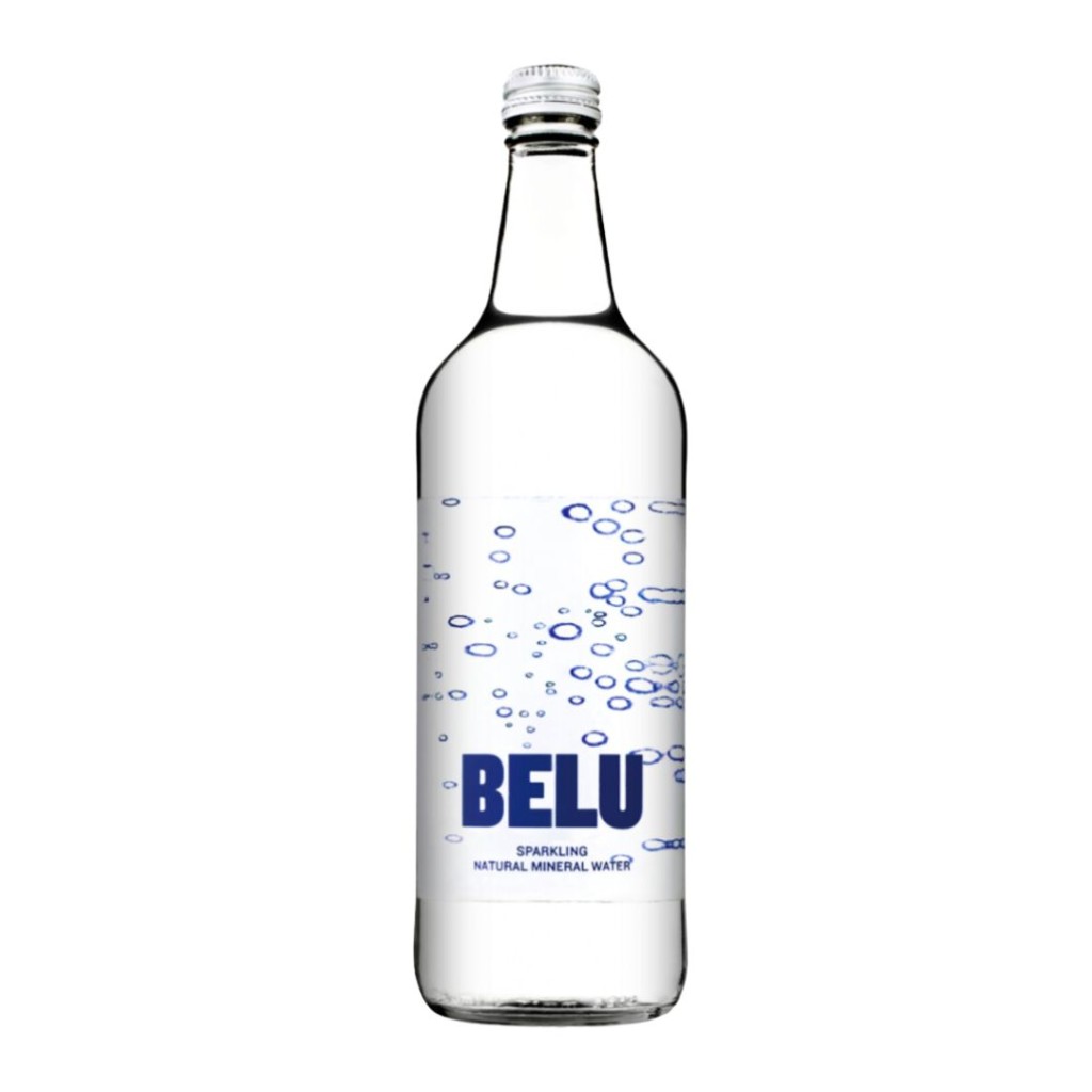 Sparkling Water, Glass Bottle - Belu 750ml x 12 | Albion Fine Foods Ltd.