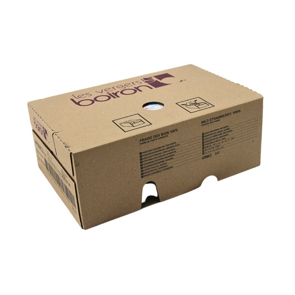 Puree Wild Strawberry, Frozen - Boiron 1kg | Albion Fine Foods Ltd.