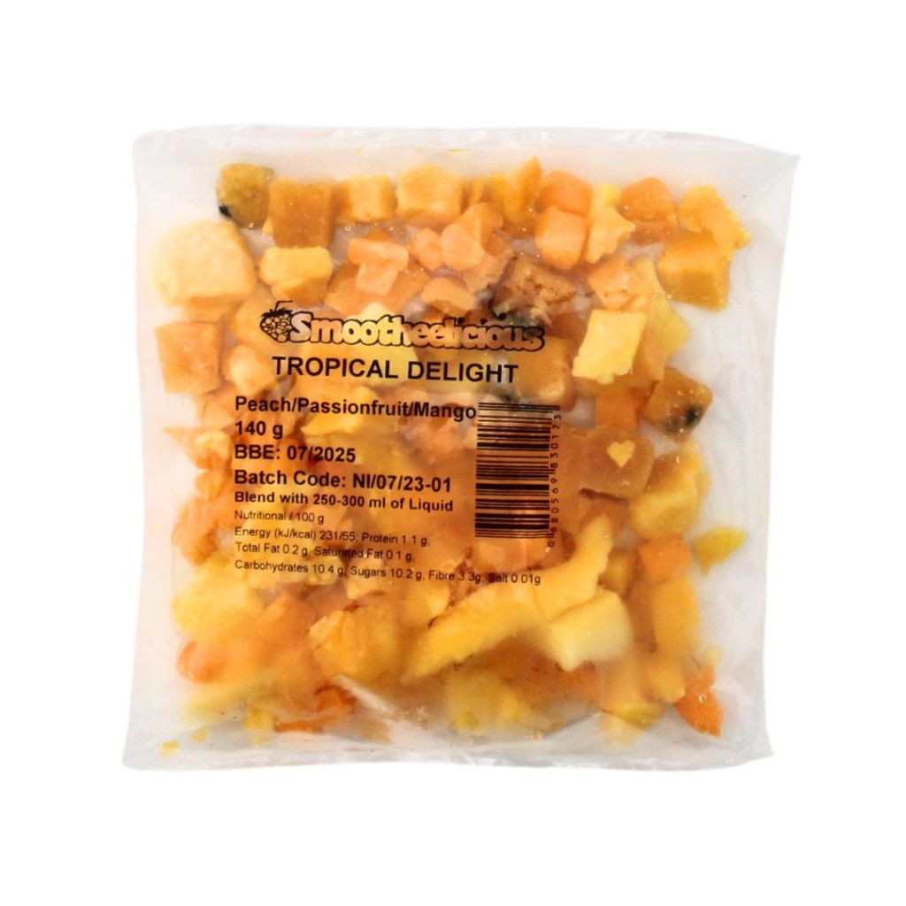 Yellow Smoothie packs 140g x 30 | Albion Fine Foods Ltd.