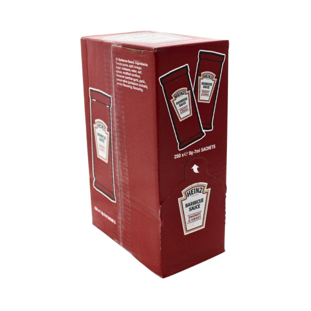 BBQ Sauce Sachets - Heinz 9g x 250 250 x 9g | Albion Fine Foods Ltd.