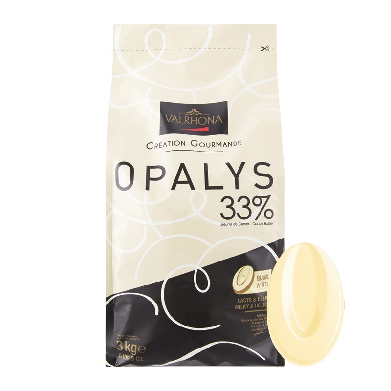 Valrhona OPALYS 33% Callet 3kg | Albion Fine Foods Ltd.