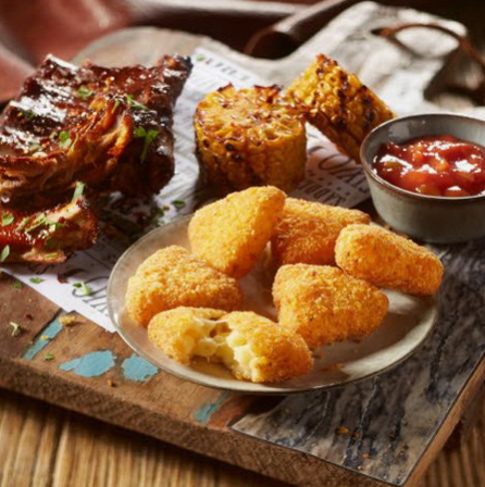 Mac & Cheese Triangles, Frozen - Aviko 6 x 1kg | Albion Fine Foods Ltd.