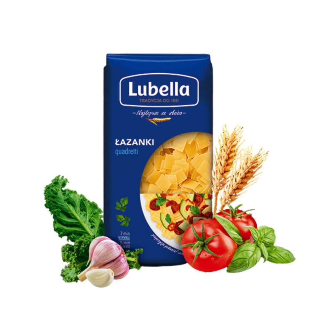 Pasta, Quadretti - Lubella 500g x 12 | Albion Fine Foods Ltd.
