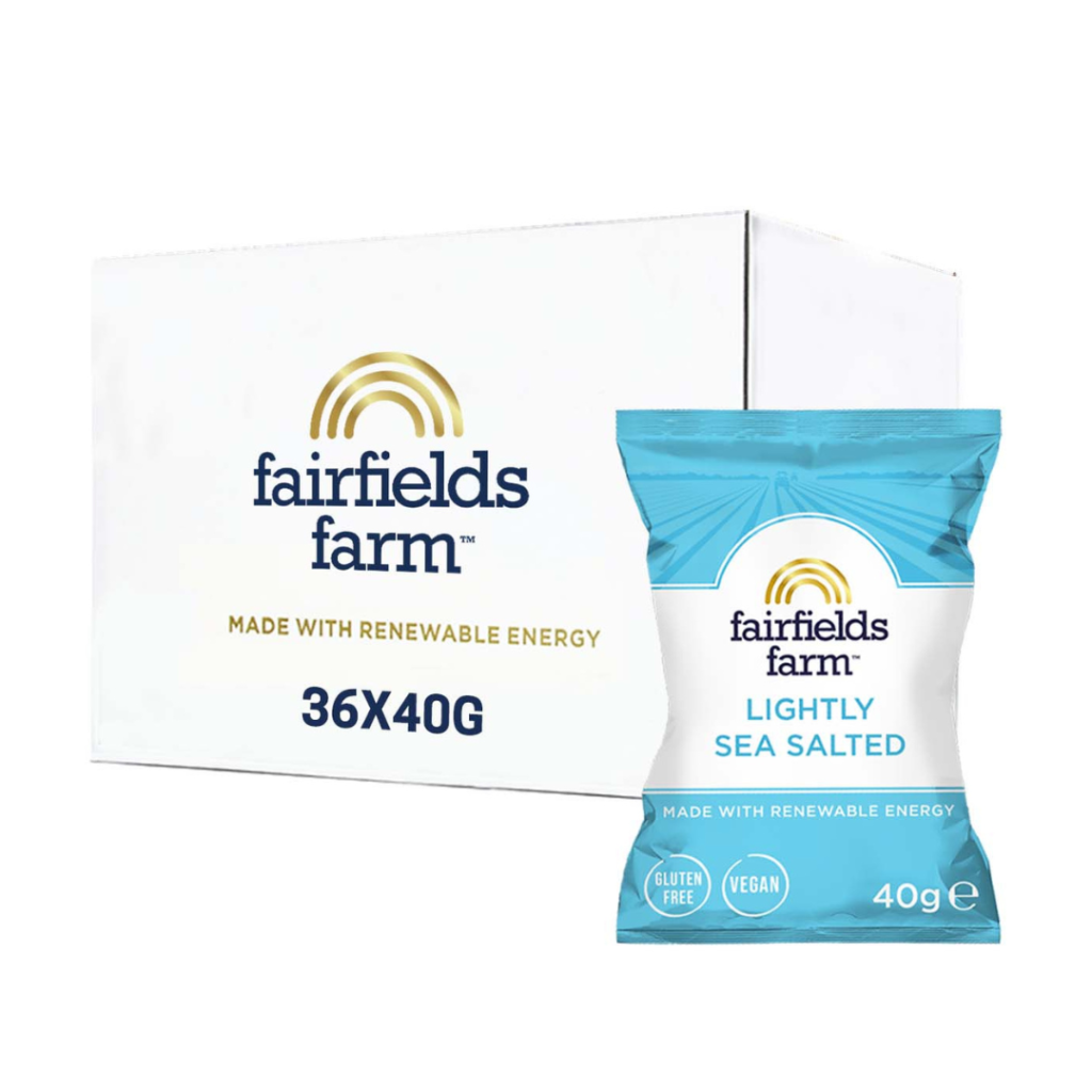 Crisps, Lightly Salted - Fairfields 36 x 40g | Albion Fine Foods Ltd.