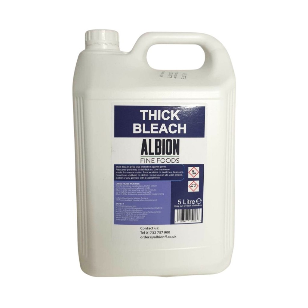 Bleach Thick 5ltr | Albion Fine Foods Ltd.