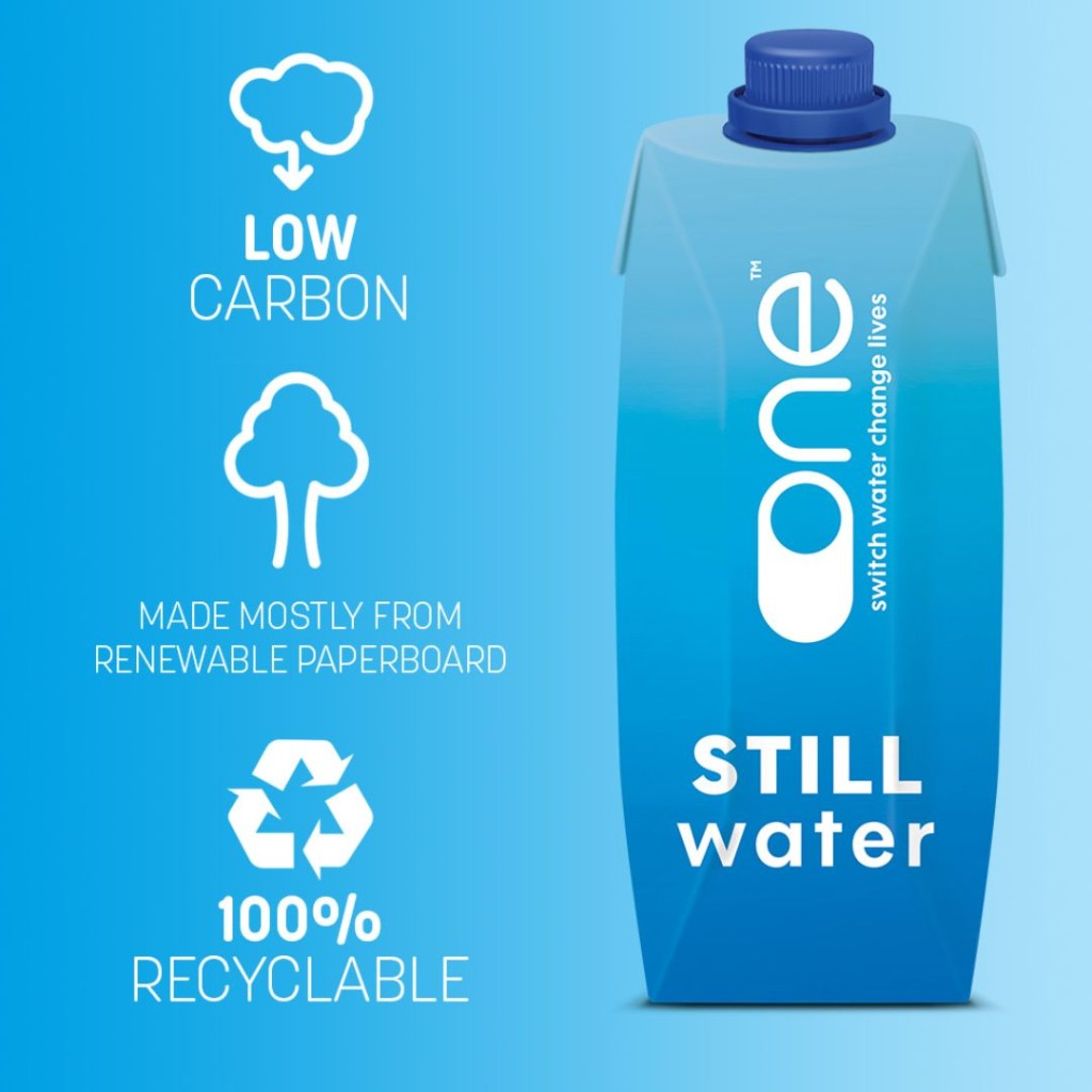 One Water, Still - Carton 500ml x 18 | Albion Fine Foods Ltd.
