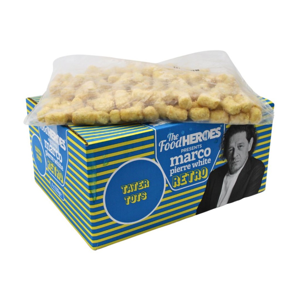 Hash Brown Tater Tots, Frozen - Marco Pierre White