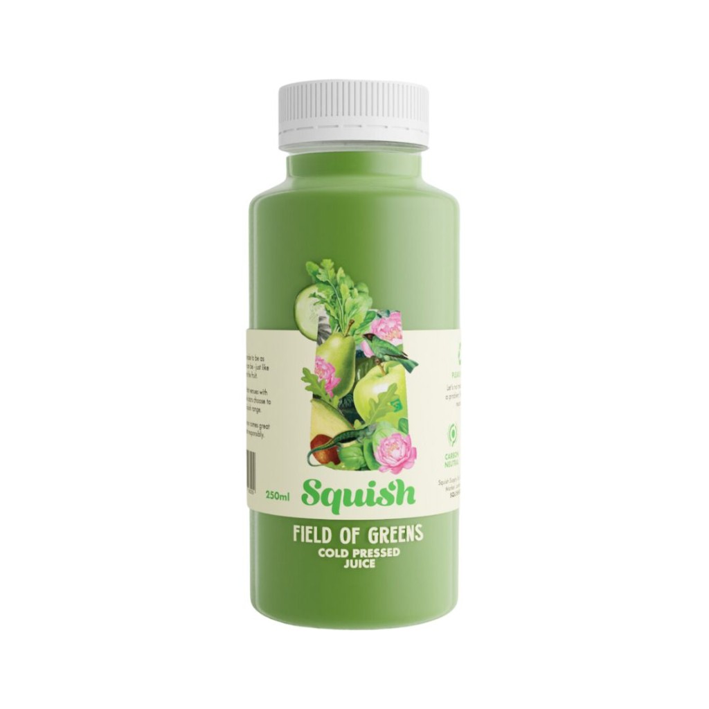 Juice Fields of Green, Cold Pressed - Squish