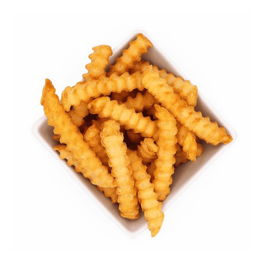 Chips Coated Crispy Crinkles, Frozen