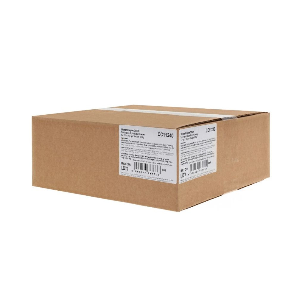 Butter Crepes, Frozen