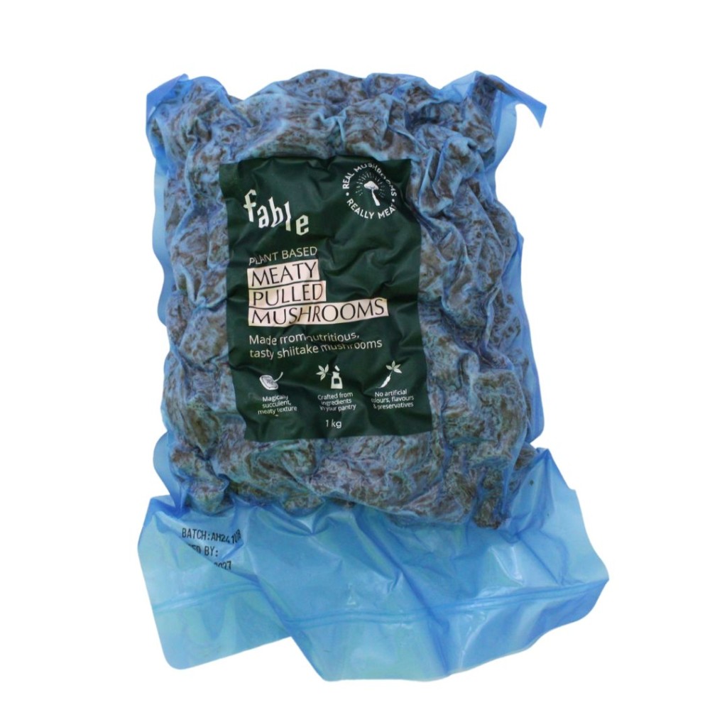 Pulled Meaty Mushrooms, Plant Based - Fable