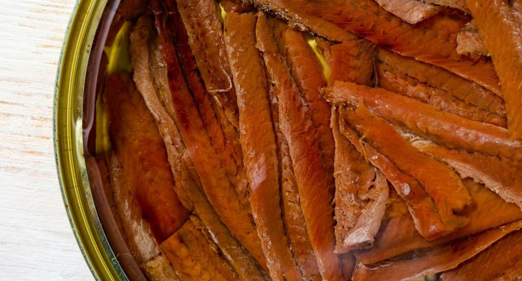 Anchovy Fillets in Oil Tin 365g | Albion Fine Foods