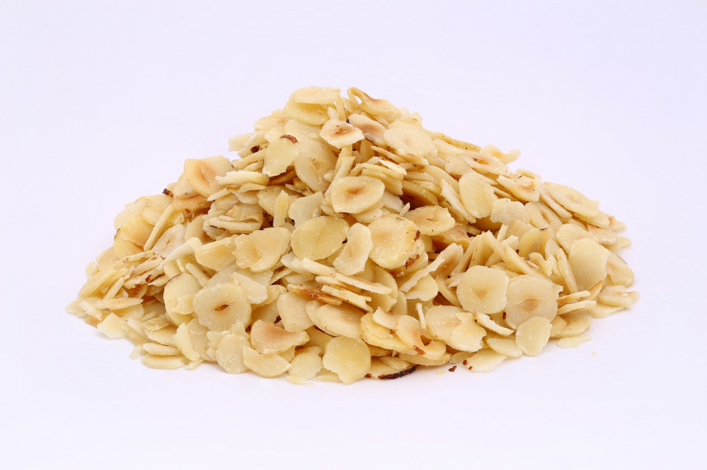 Hazelnuts Flaked 1kg | Albion Fine Foods Ltd.