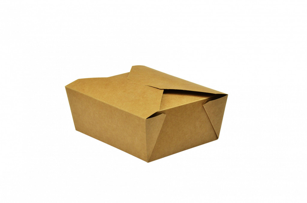 Food Carton 1300ml (No.8) - Vegware x 300 | Albion Fine Foods Ltd.