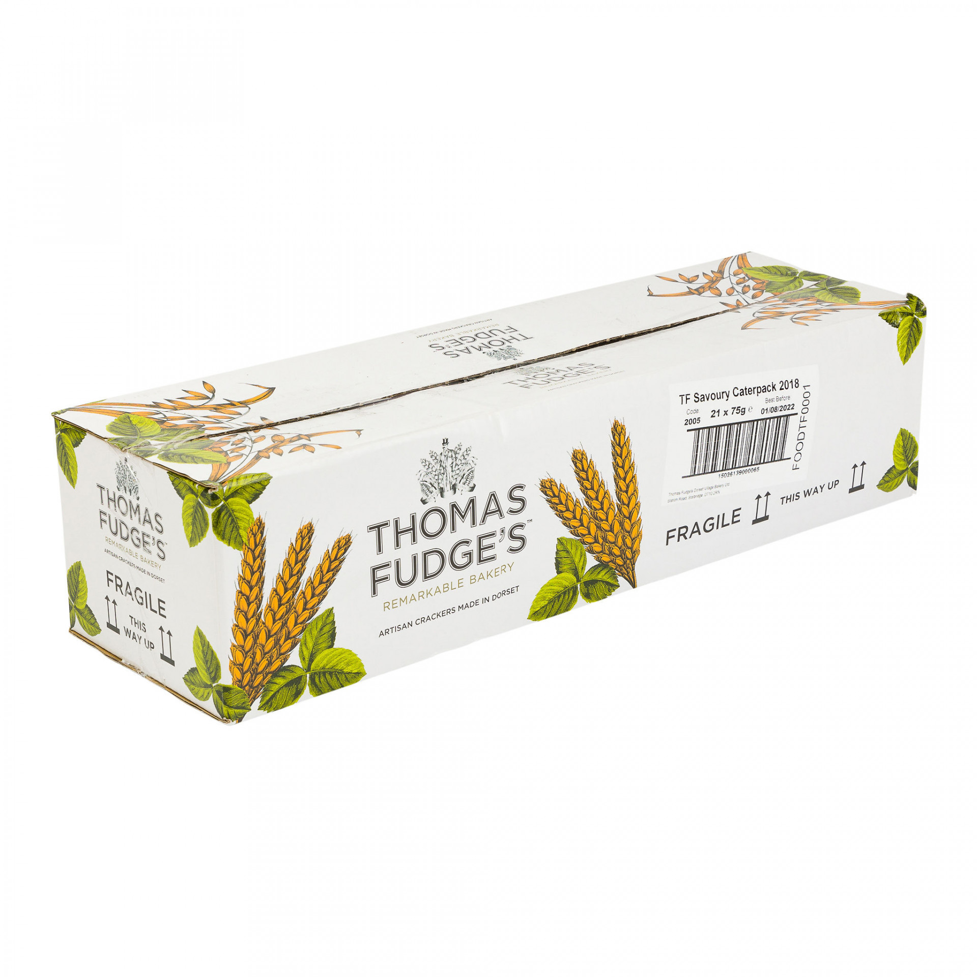 Assorted Biscuits for Cheese - Thomas Fudge's 1.7kg | Albion Fine Foods ...