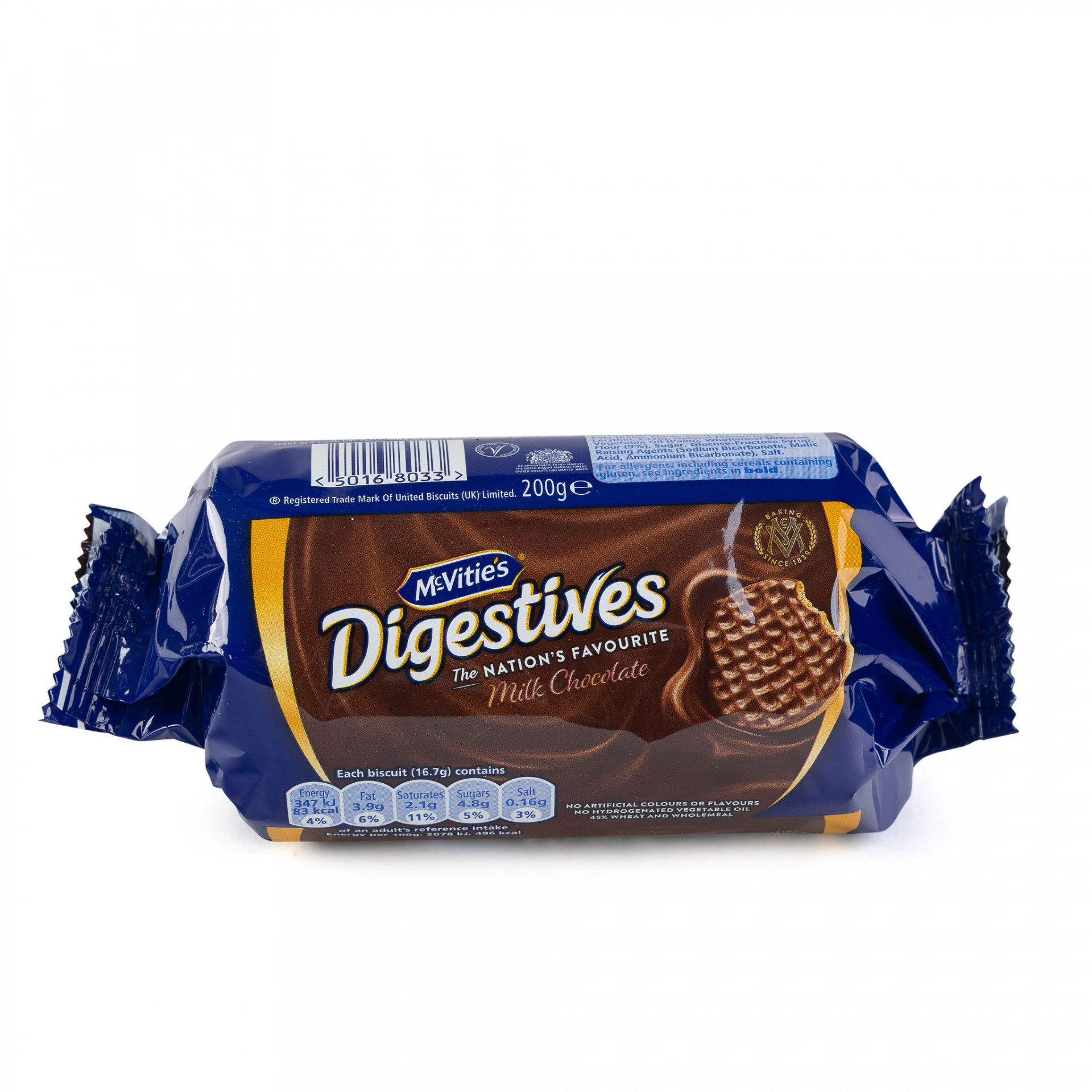 McVities Chocolate Digestives 200g | Albion Fine Foods Ltd.